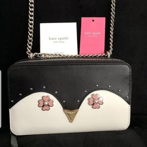 kate spade Bags | Sew Be It Hailey Purse Black White | Poshmark